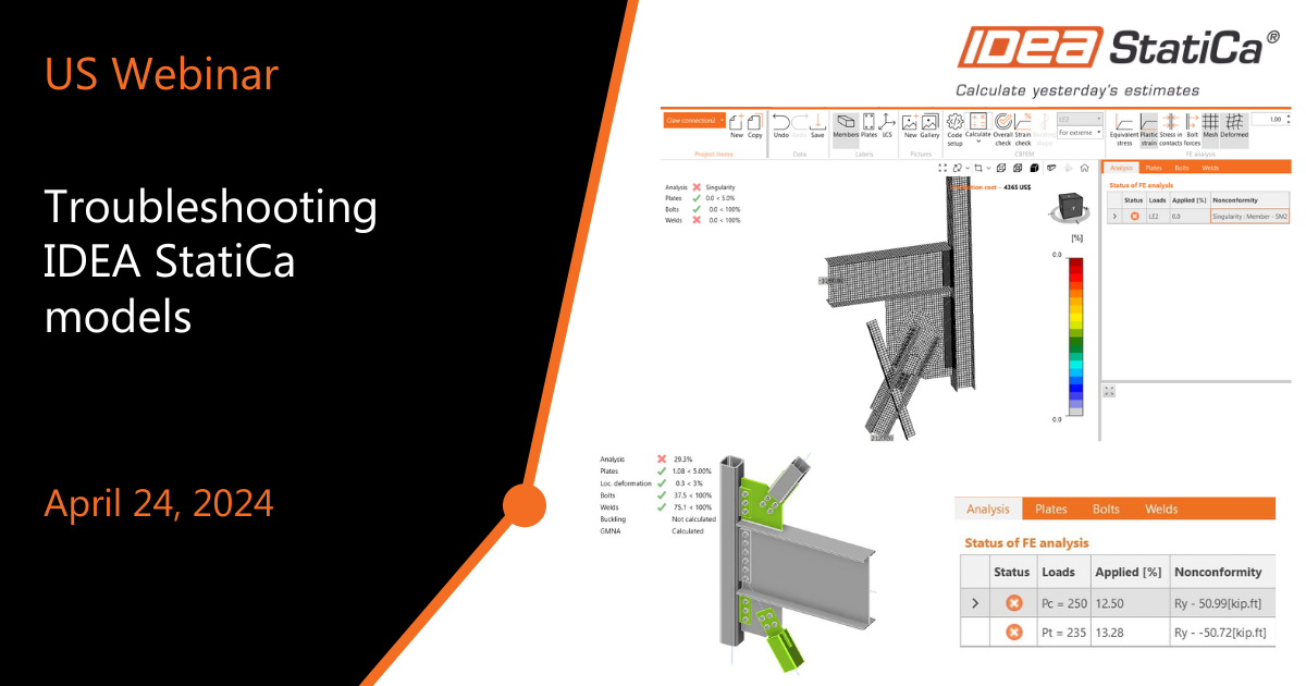 Troubleshooting IDEA StatiCa models | IDEA StatiCa